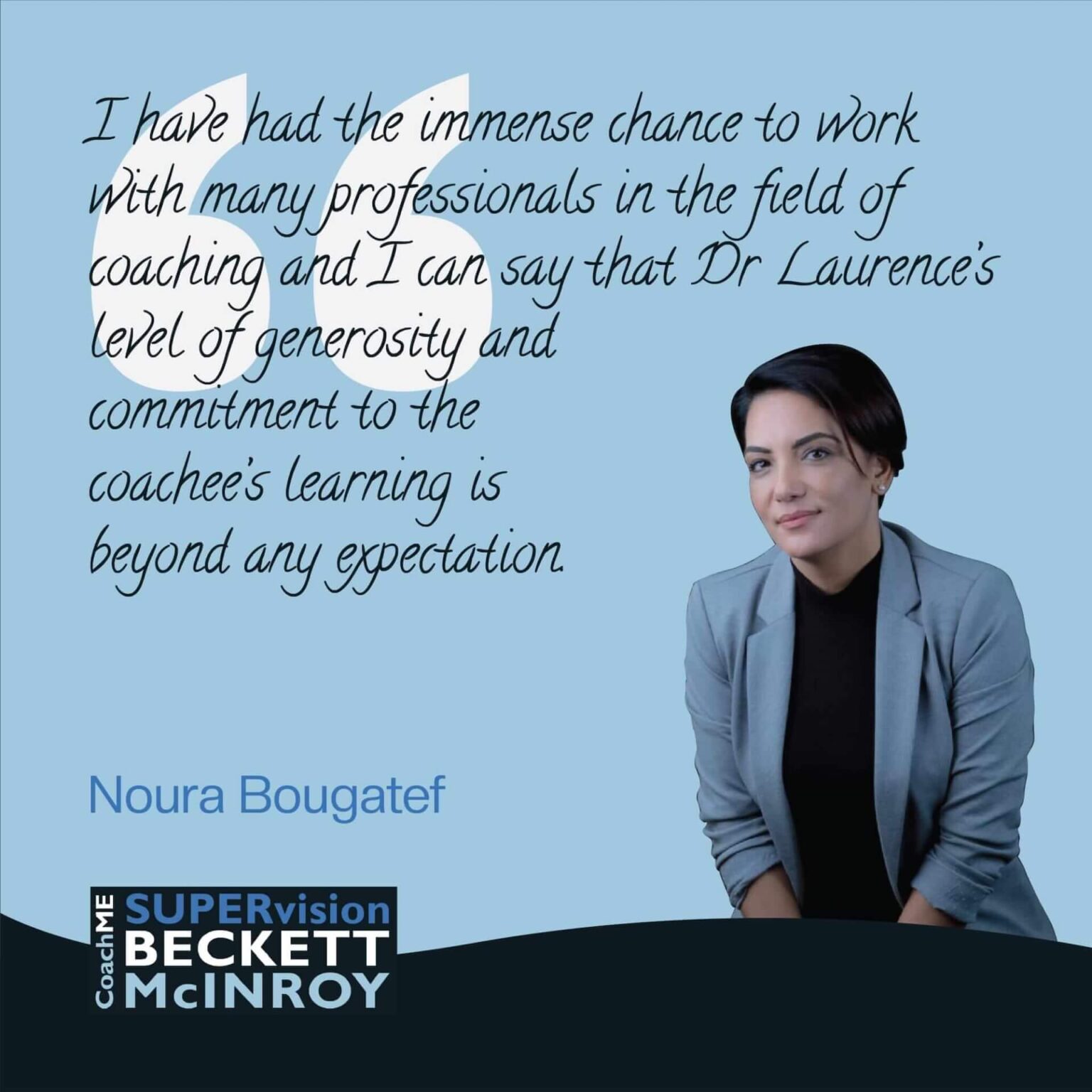 CERTIFICATION IN MENTOR COACHING – COACHME© LEVEL 7 - Beckett Mcinroy